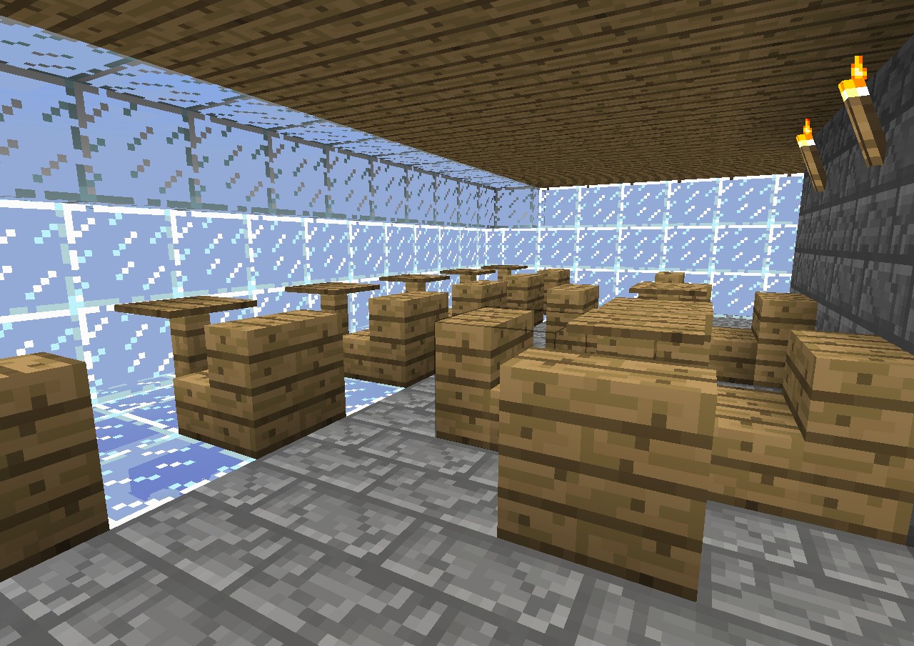 sky tower + sky bar + bridge to sky islands Minecraft Map