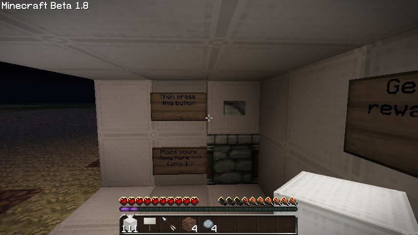 Small automatic slot machine Minecraft Map