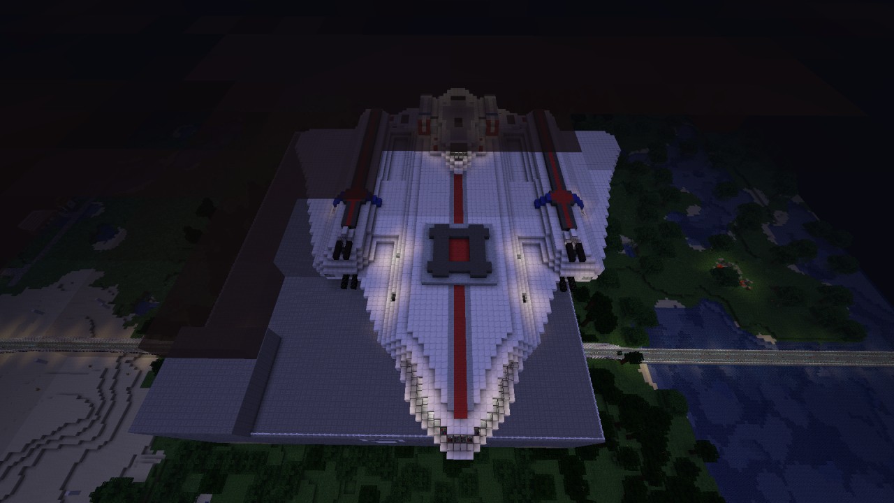 Star ship Minecraft Map