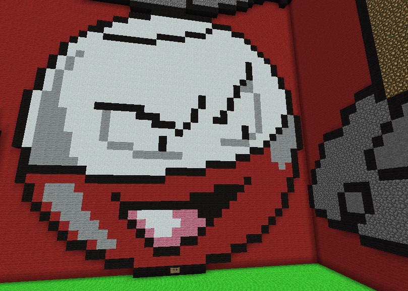 Electrode (pokedex) pixel art Dj_ID Minecraft Map