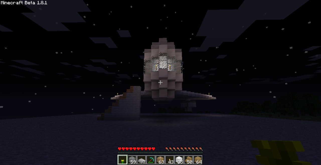 (Moving) Transport airplane (zeppelin mod) :D Minecraft Map