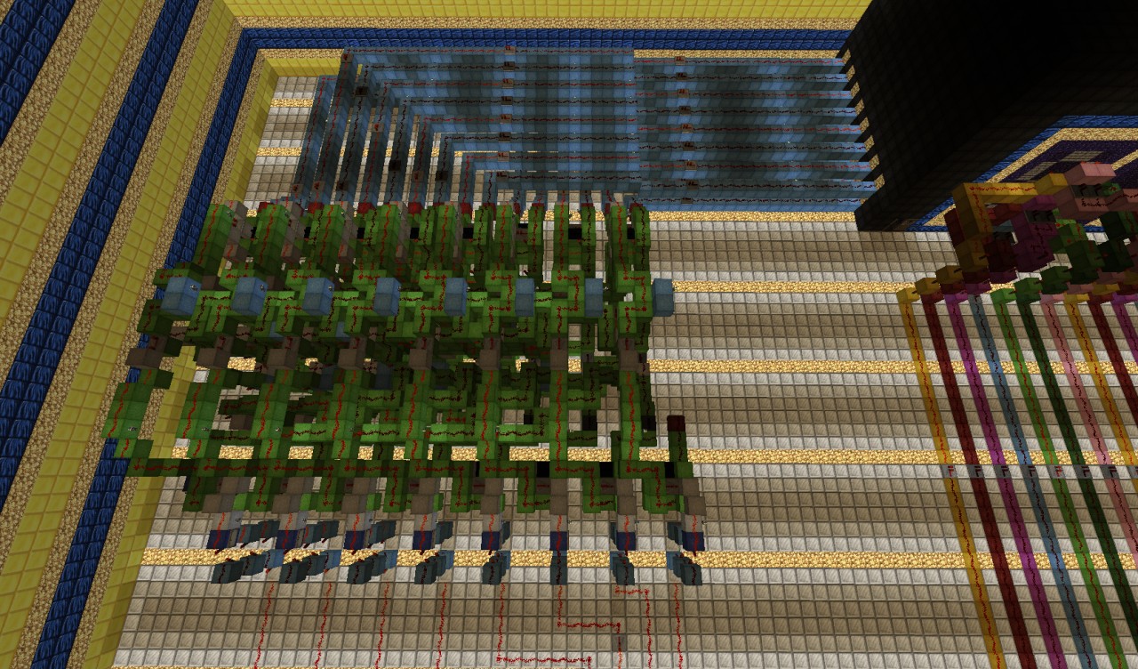 8-BIT DECIMAL CALCULATOR Minecraft Map