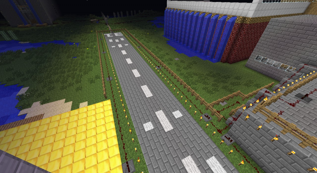 Simple Runway Minecraft Map