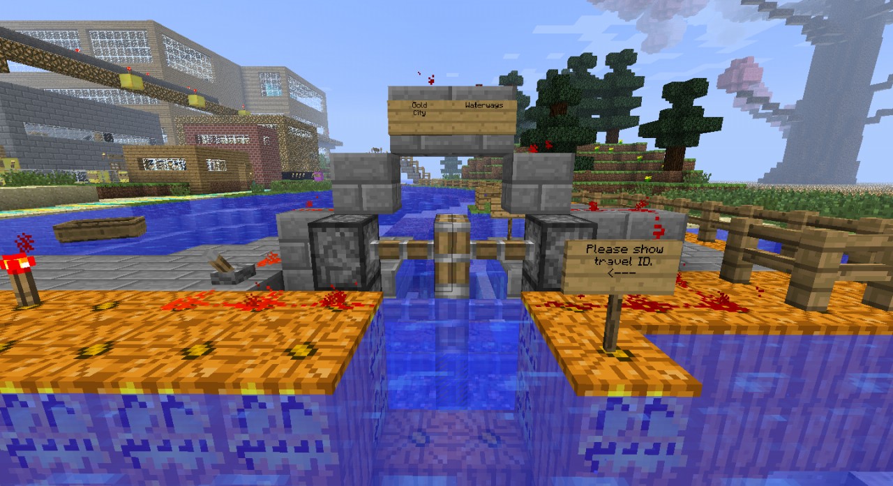 Waterways Gate Minecraft Map