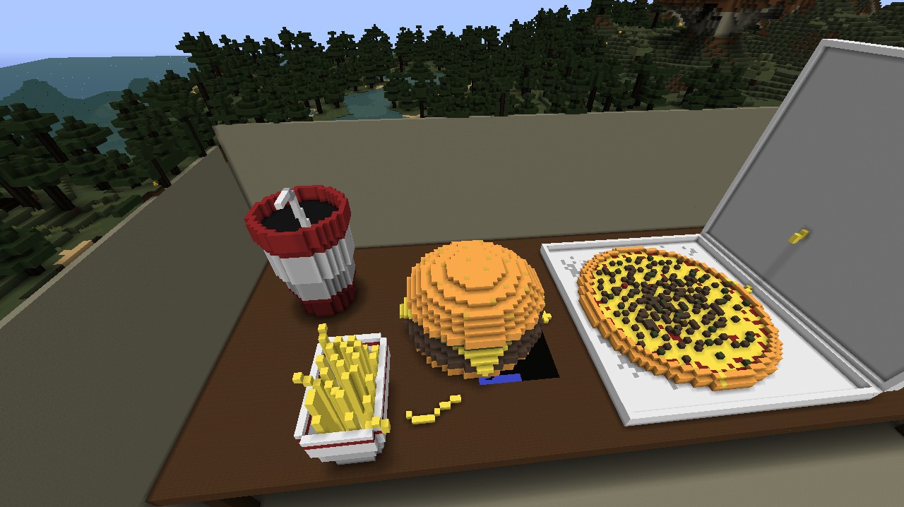 Mmmmh, yummy! Minecraft Map