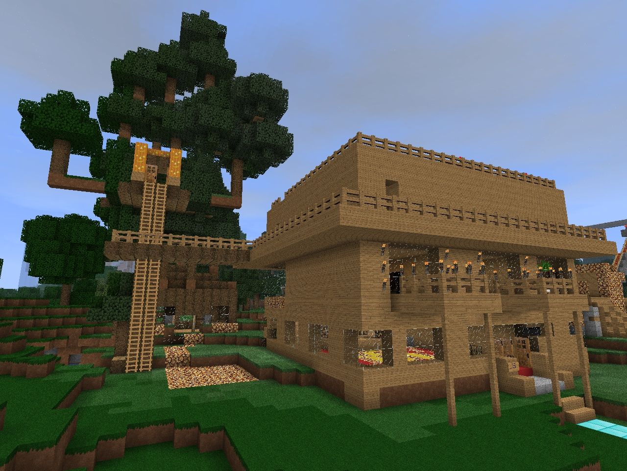 New Mc Hotel Finished Can Youse From All For All Minecraft Map