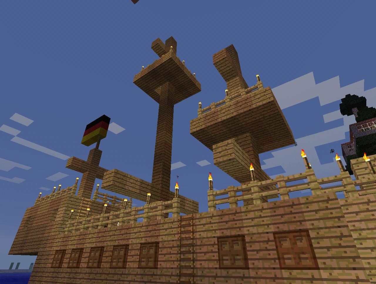 b+f projekt 2 (Landhaus einer römischen Family) Minecraft Map