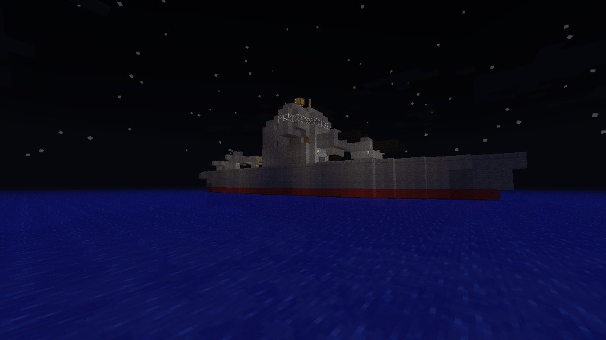 WAR SHIP Minecraft Map