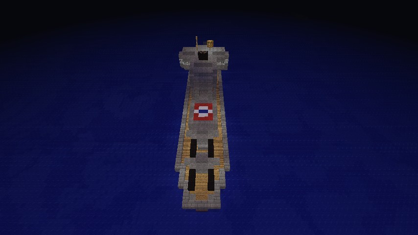 WAR SHIP Minecraft Map