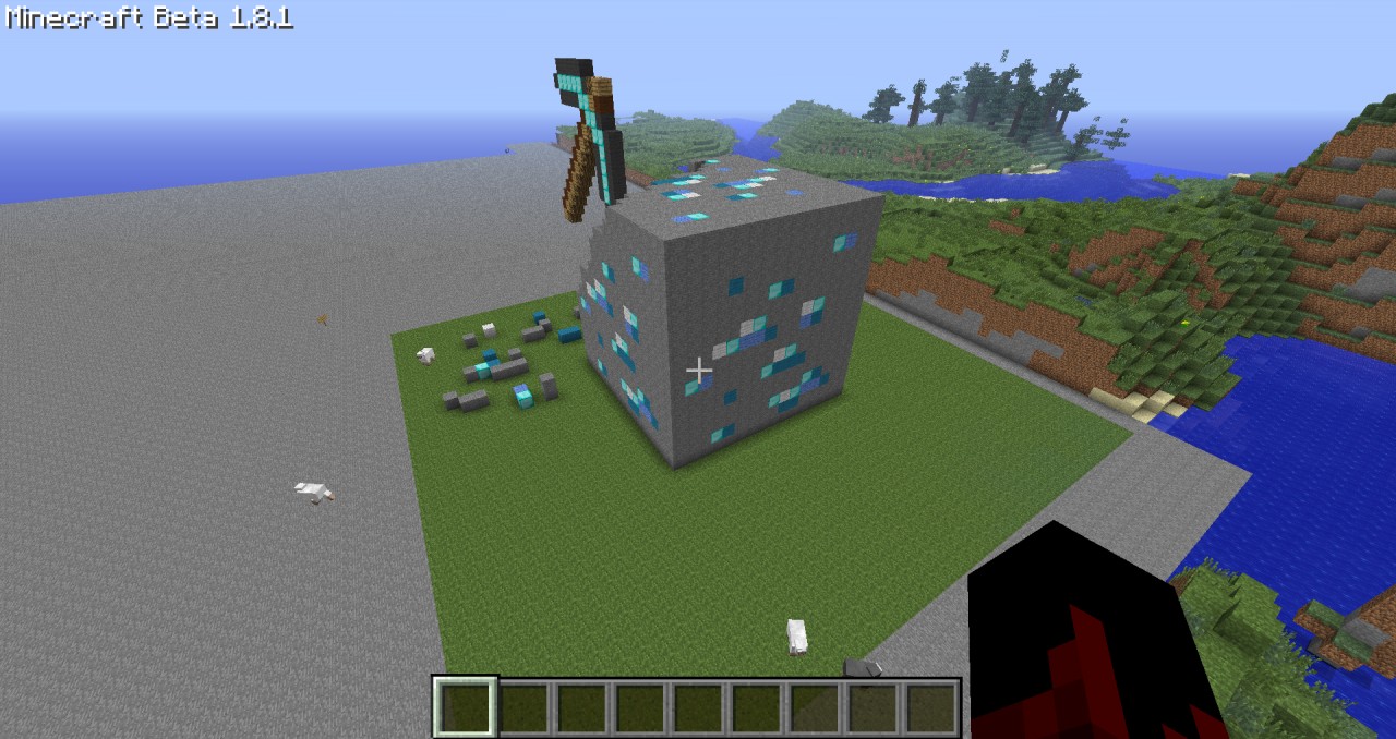 Mining Diamond Ore Minecraft Map