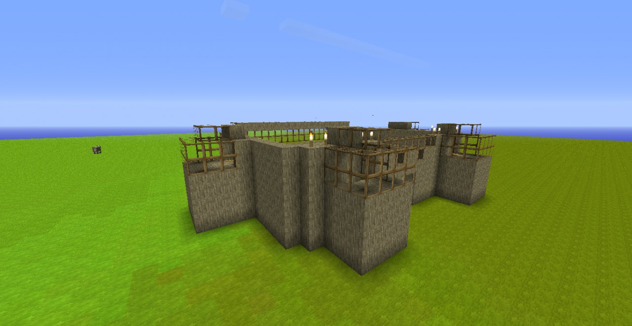 Futuristic Castle Minecraft Map