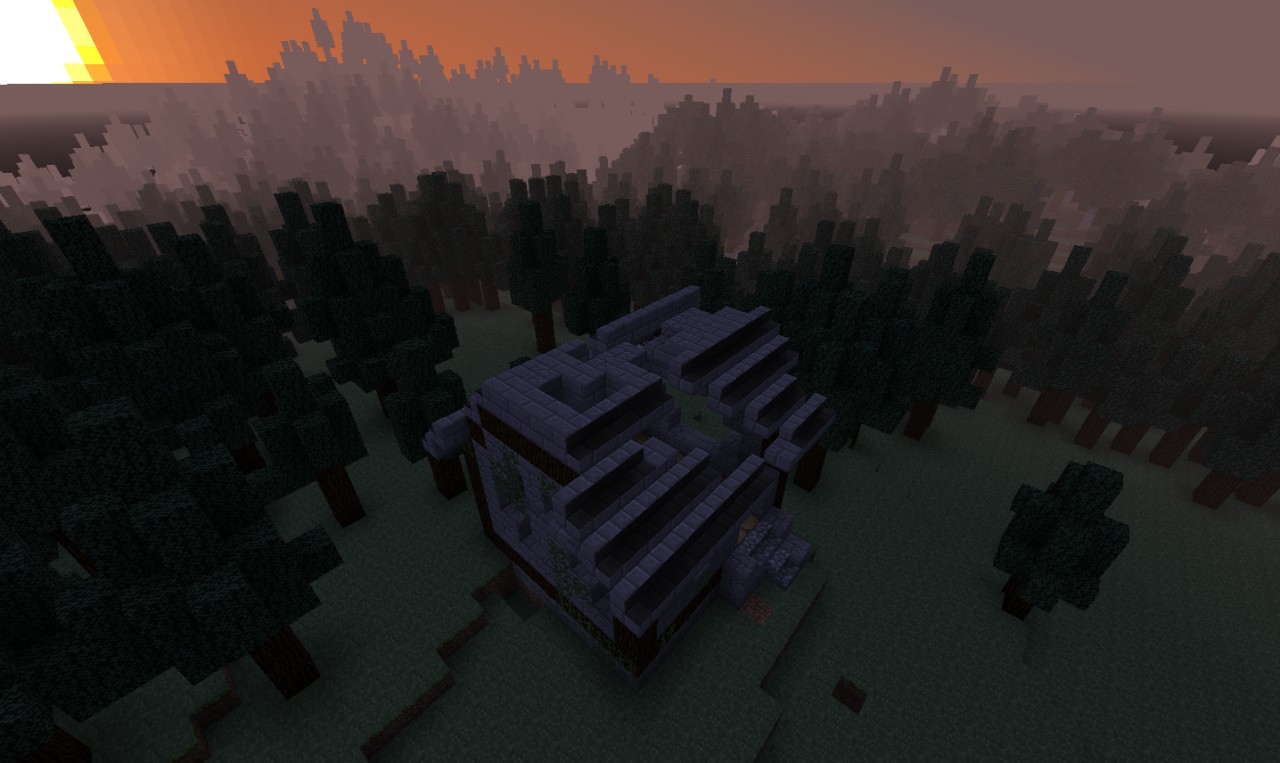 Medieval Destroyed house Minecraft Map