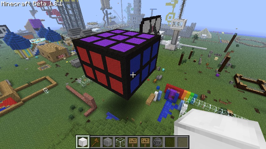 Rubix Cube Minecraft Map