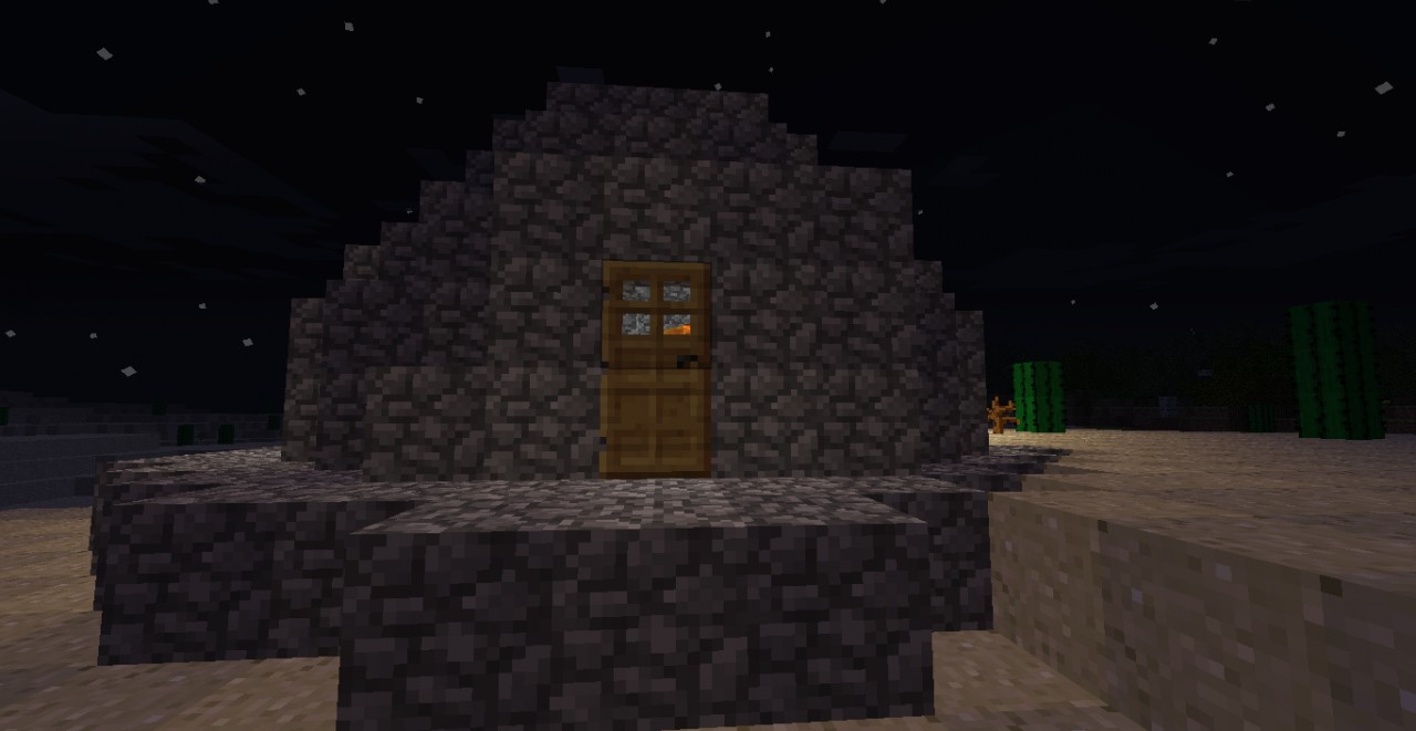 How to make a Wooden house into a Cobble house! Minecraft Map