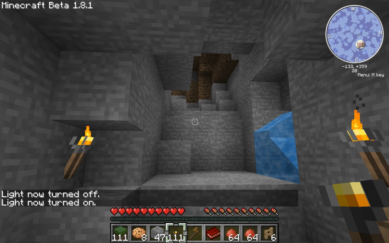 Underground Mine/Stronghold Minecraft Map