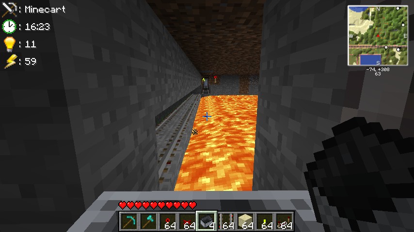 Rollercoaster extreme Minecraft Map