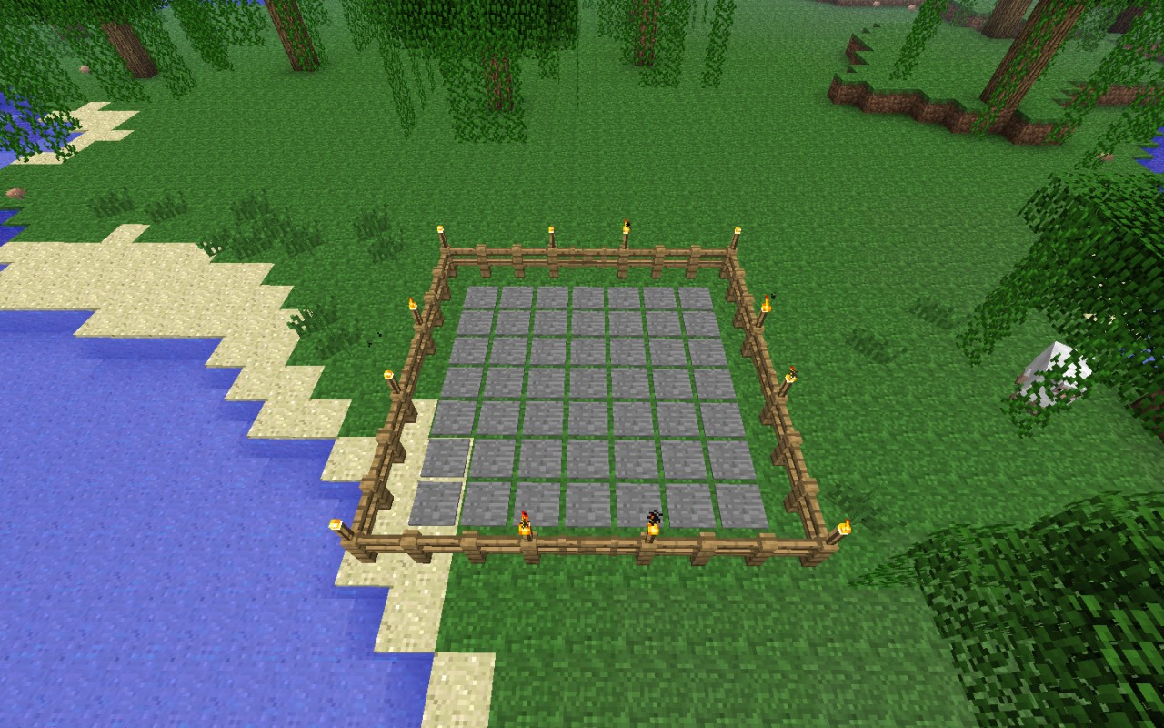 4 Player Land Mine Game Minecraft Map