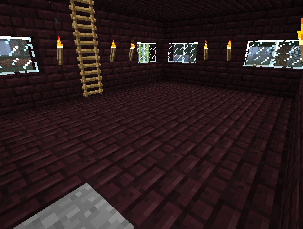 Nether portal structure Minecraft Map