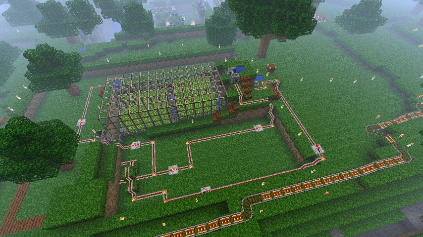 Automatic Reed Farm Minecraft Map