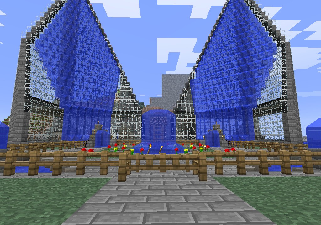 Glass Towers Minecraft Map