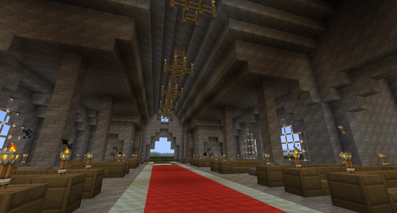 Gothic Inspired Cathedral Minecraft Map