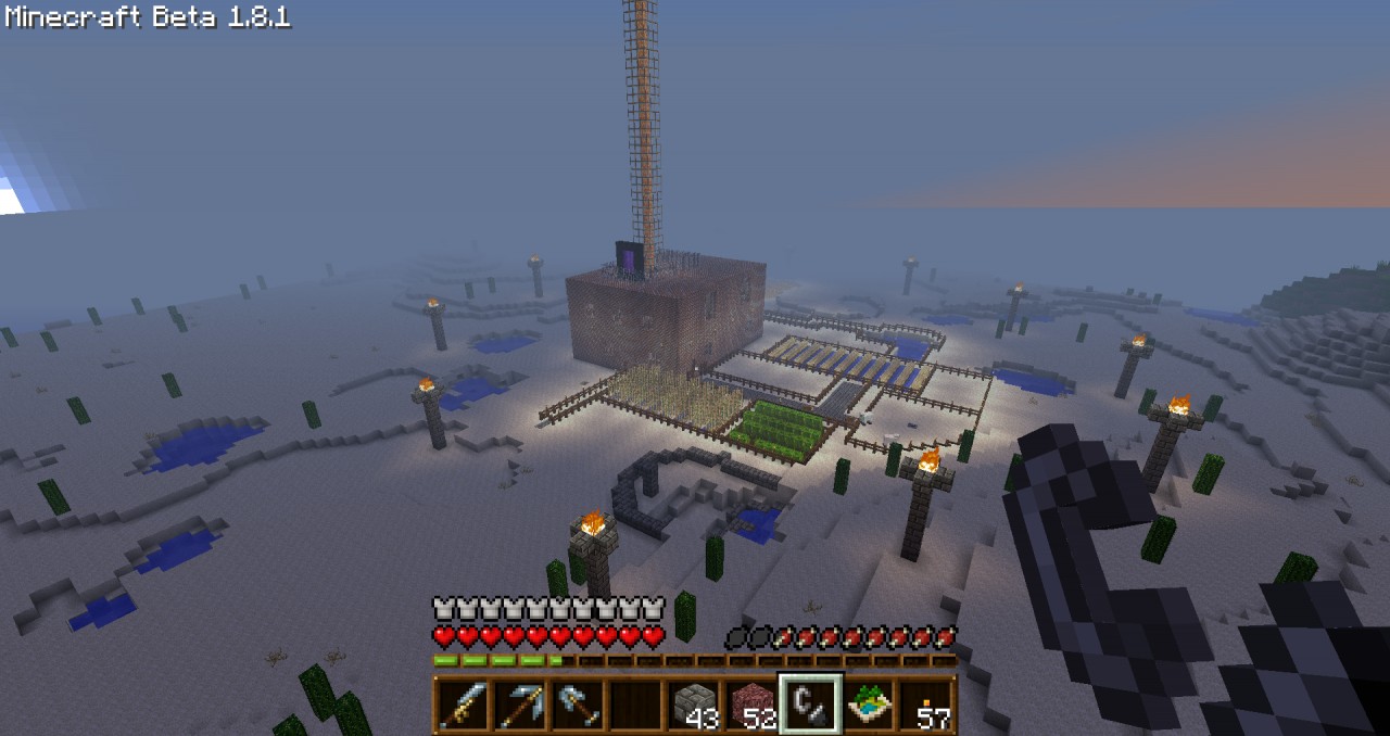 Nether Arena Of Awesome Minecraft Map