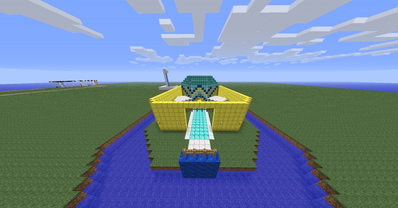 Nether/Aether Contrast Catle Minecraft Map