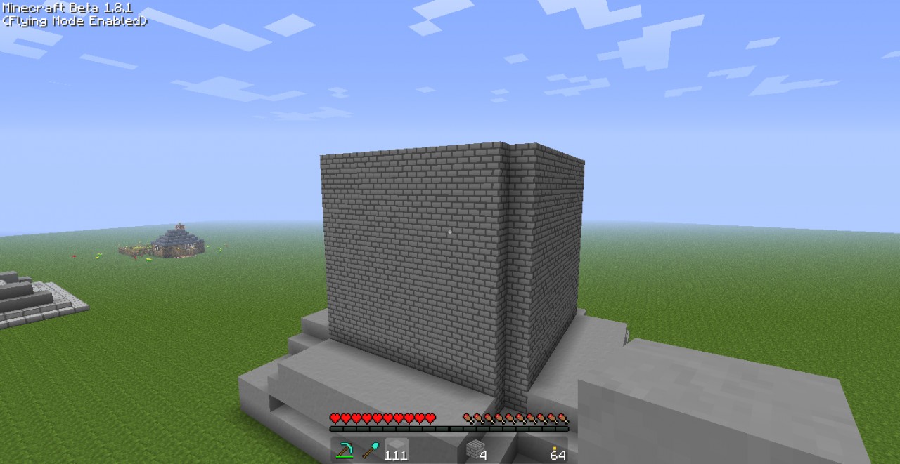 Self Building and Repairing house Minecraft Map