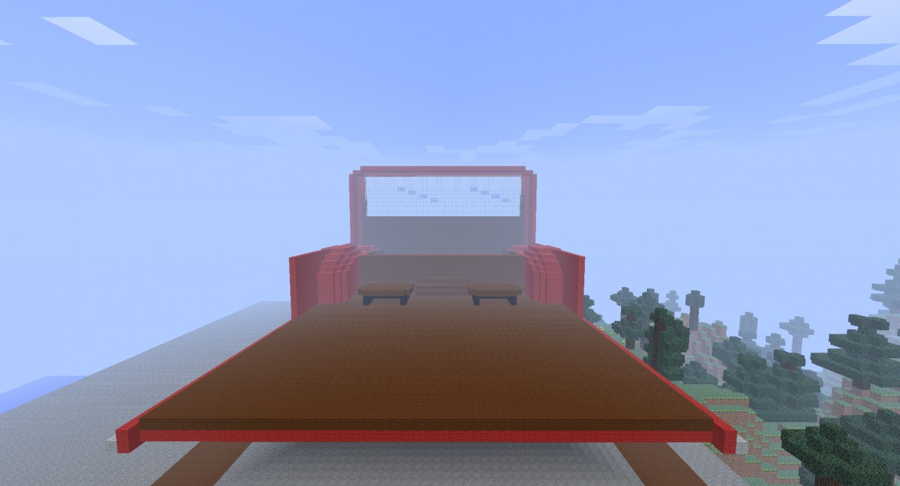 Red Car Minecraft Map