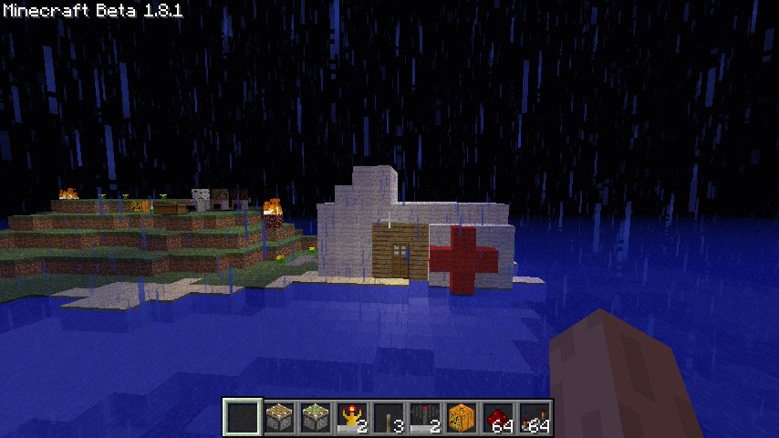 3 base with underwater boat launcher Minecraft Map