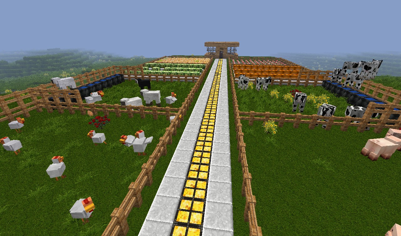 My normal world Minecraft Map