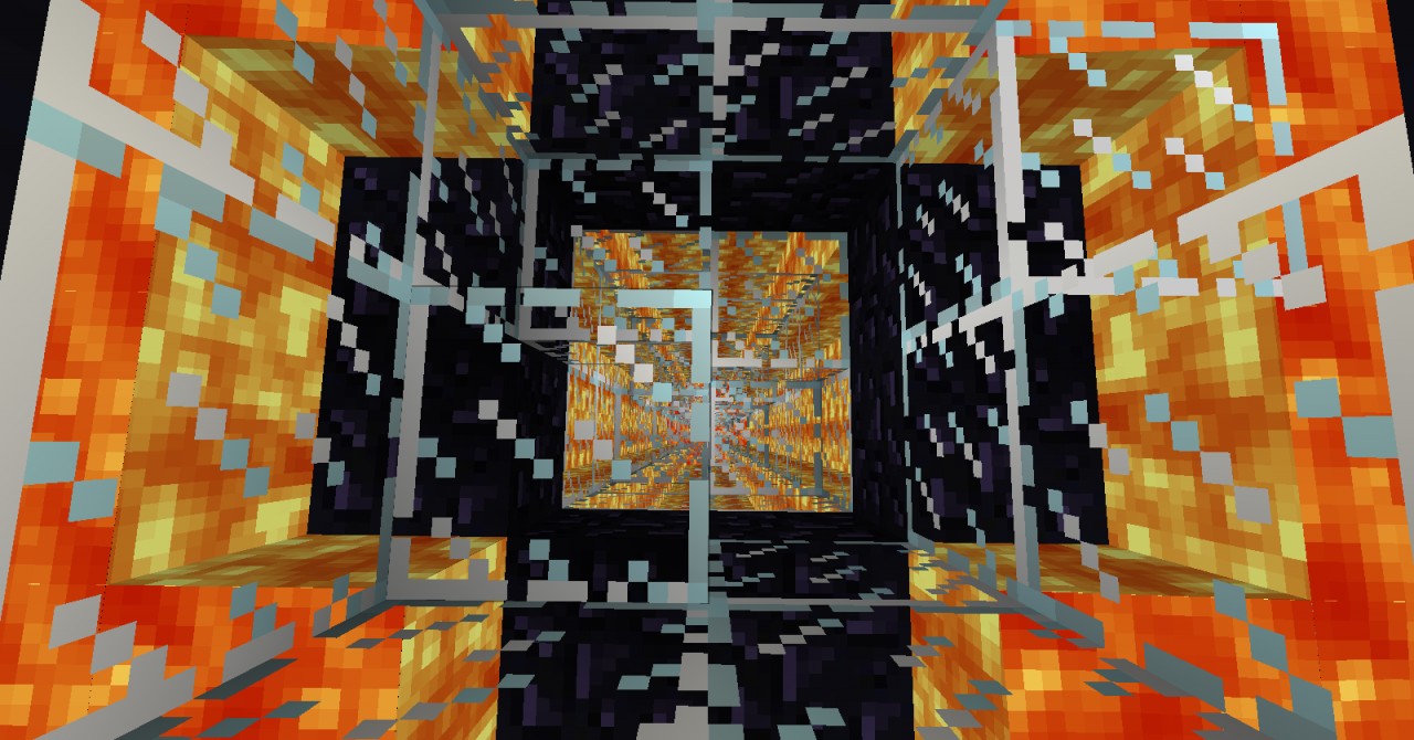 Lava Base Minecraft Map