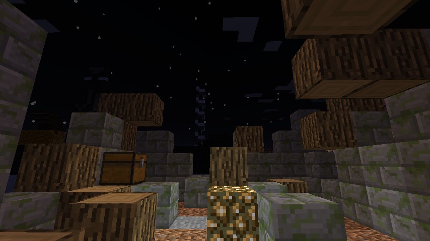 The Ruins Of A Griefed House Minecraft Map