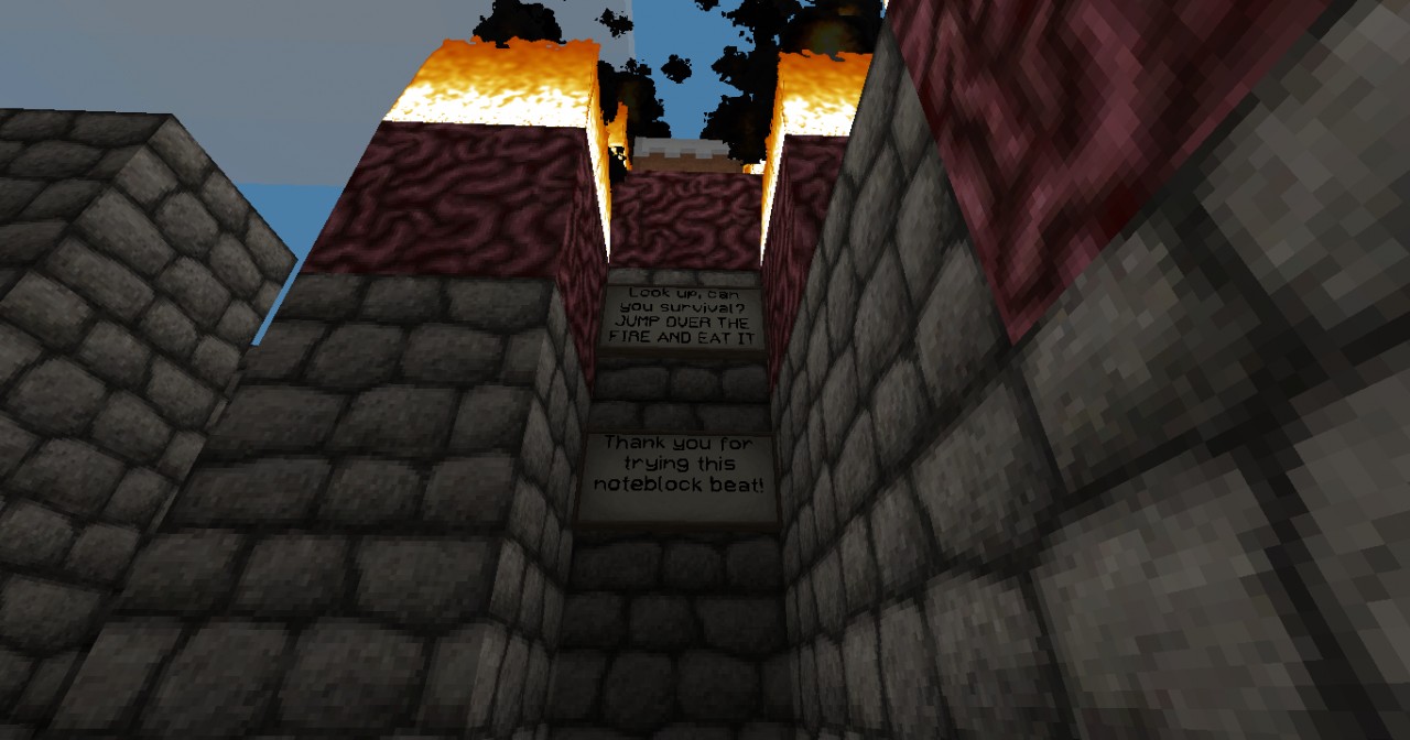 Noteblock beat Minecraft Map