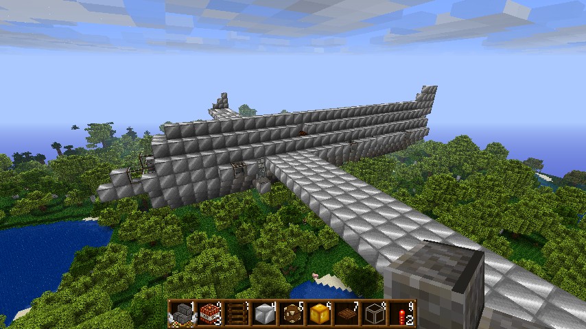 Bomber Aircraft Minecraft Map