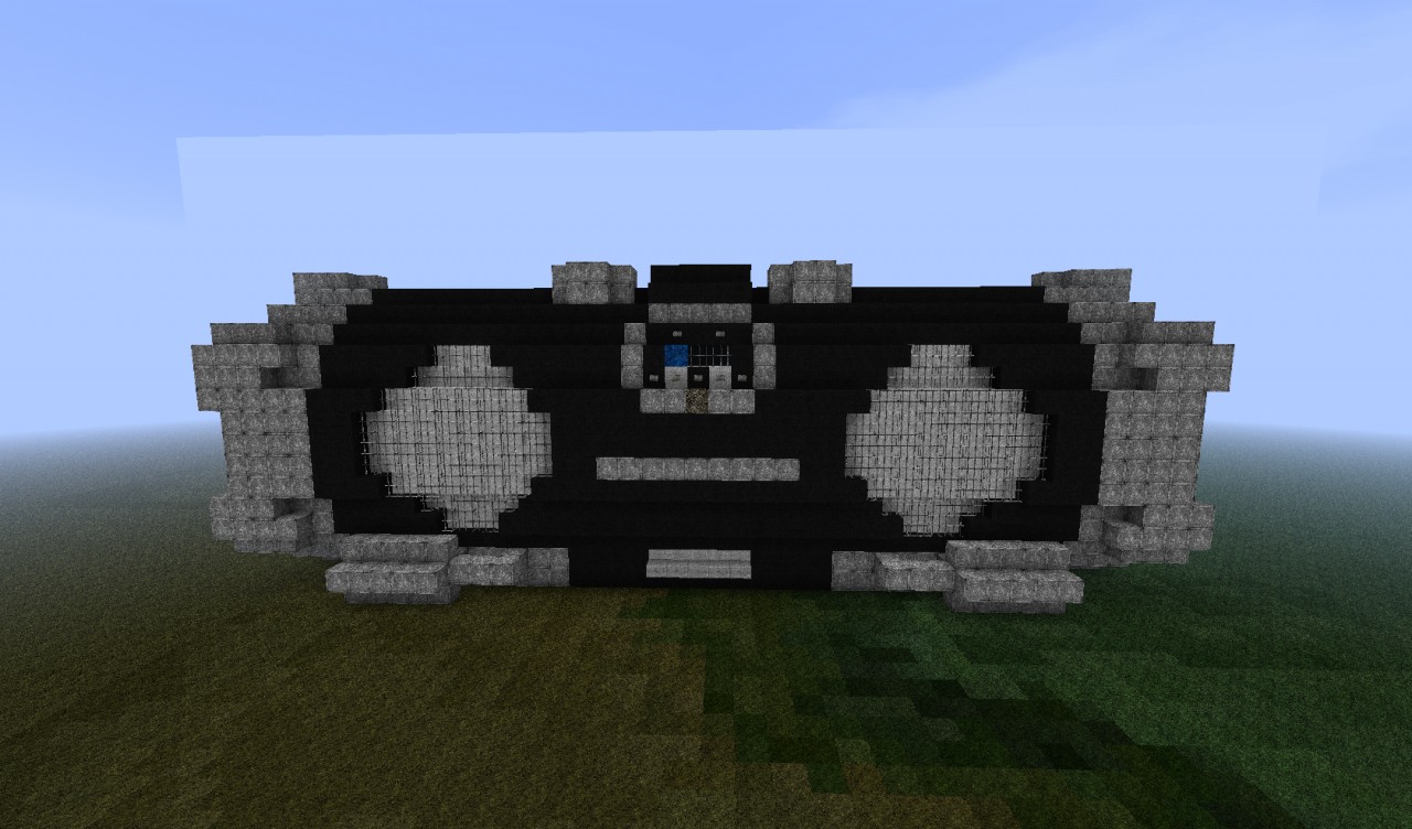 Ghettoblaster --By PiGi95 -- with schematic Minecraft Map