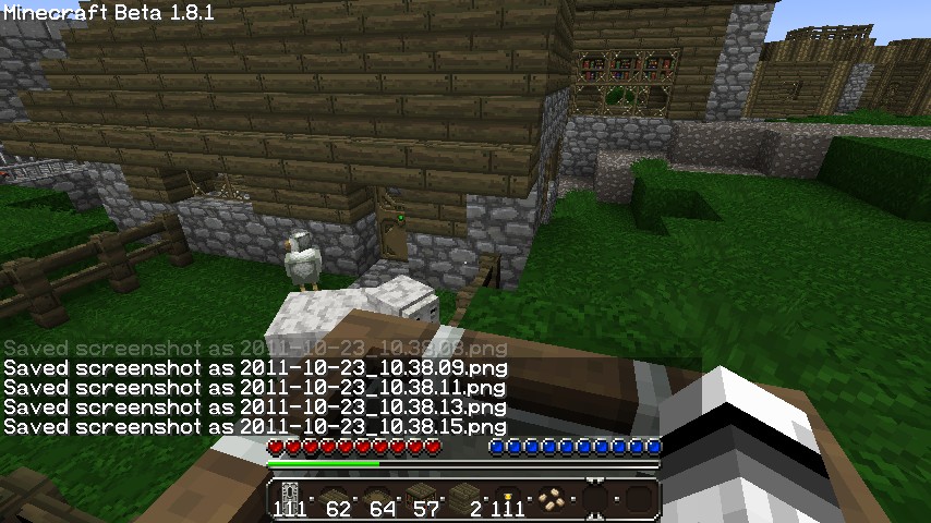 Town center and roller coastes goes to NCP Village.see des Minecraft Map