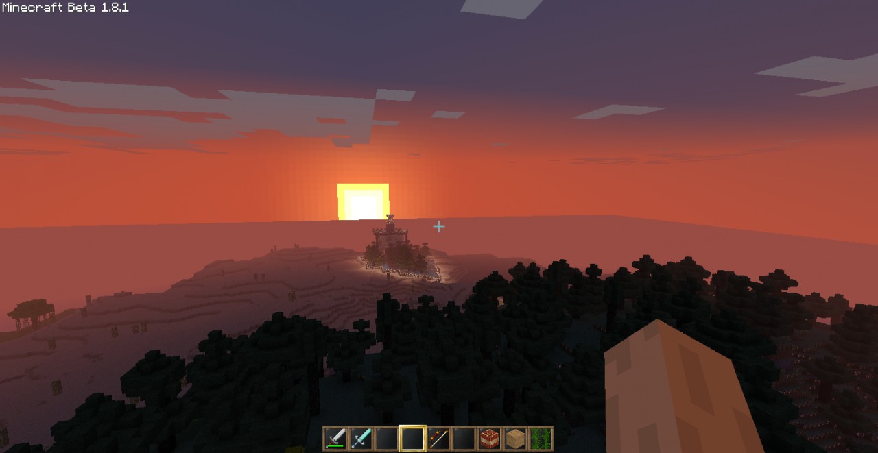 a lava tower of death and destruction Minecraft Map