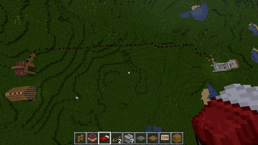 nuke test house Minecraft Map