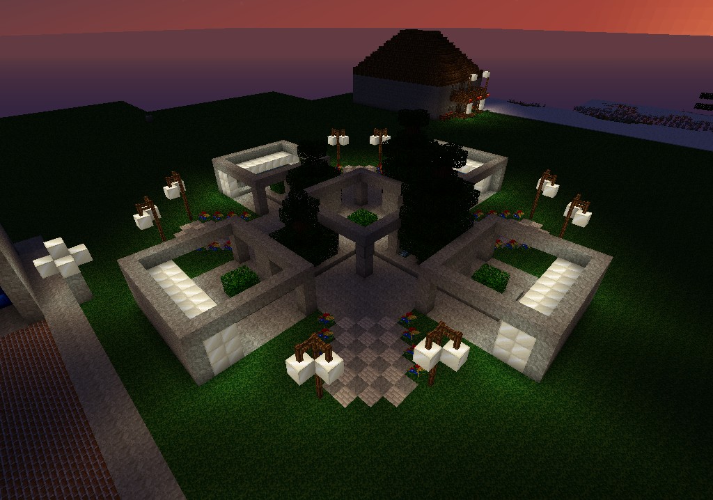 town square Minecraft Project