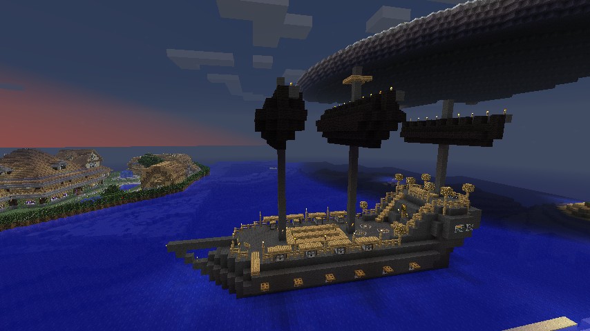 the black boat by moulshooteur Minecraft Map