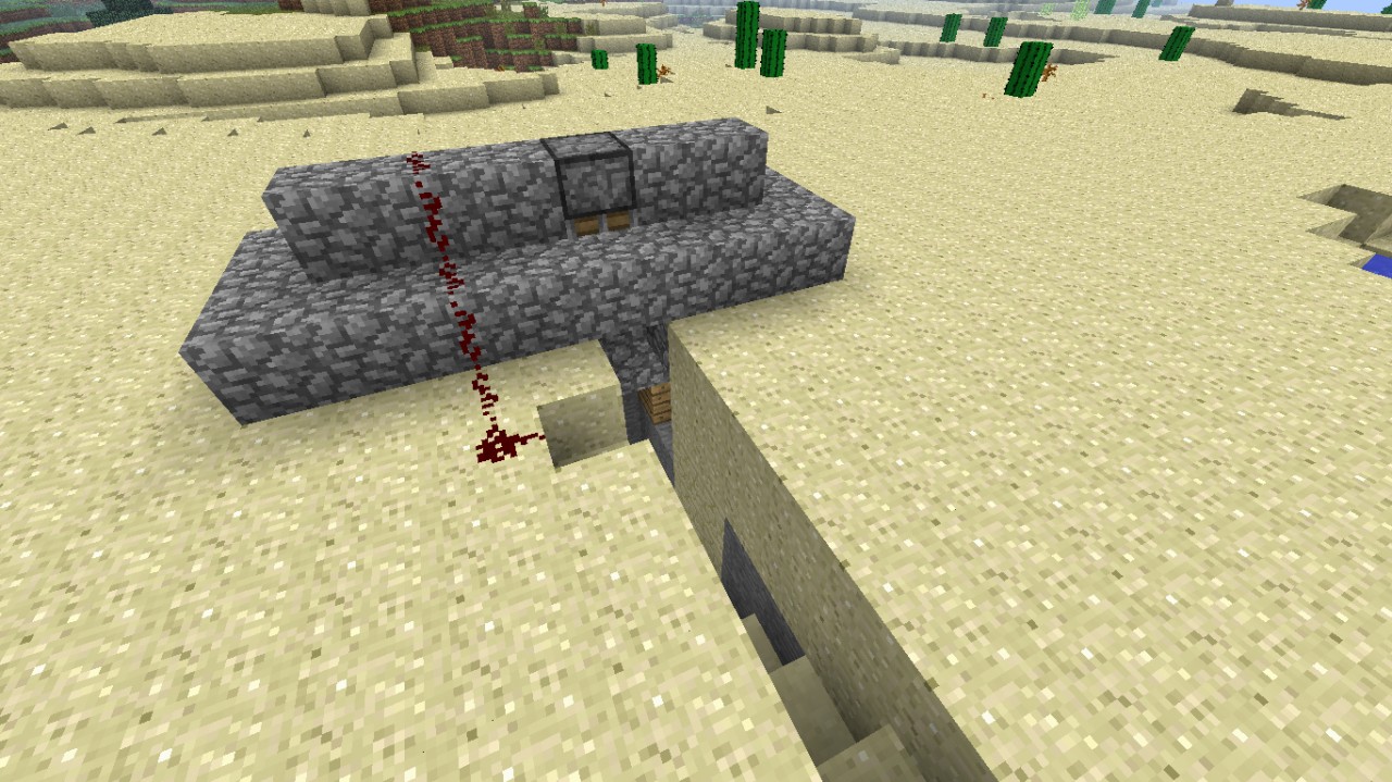 piston powered cobblestone generator Minecraft Map