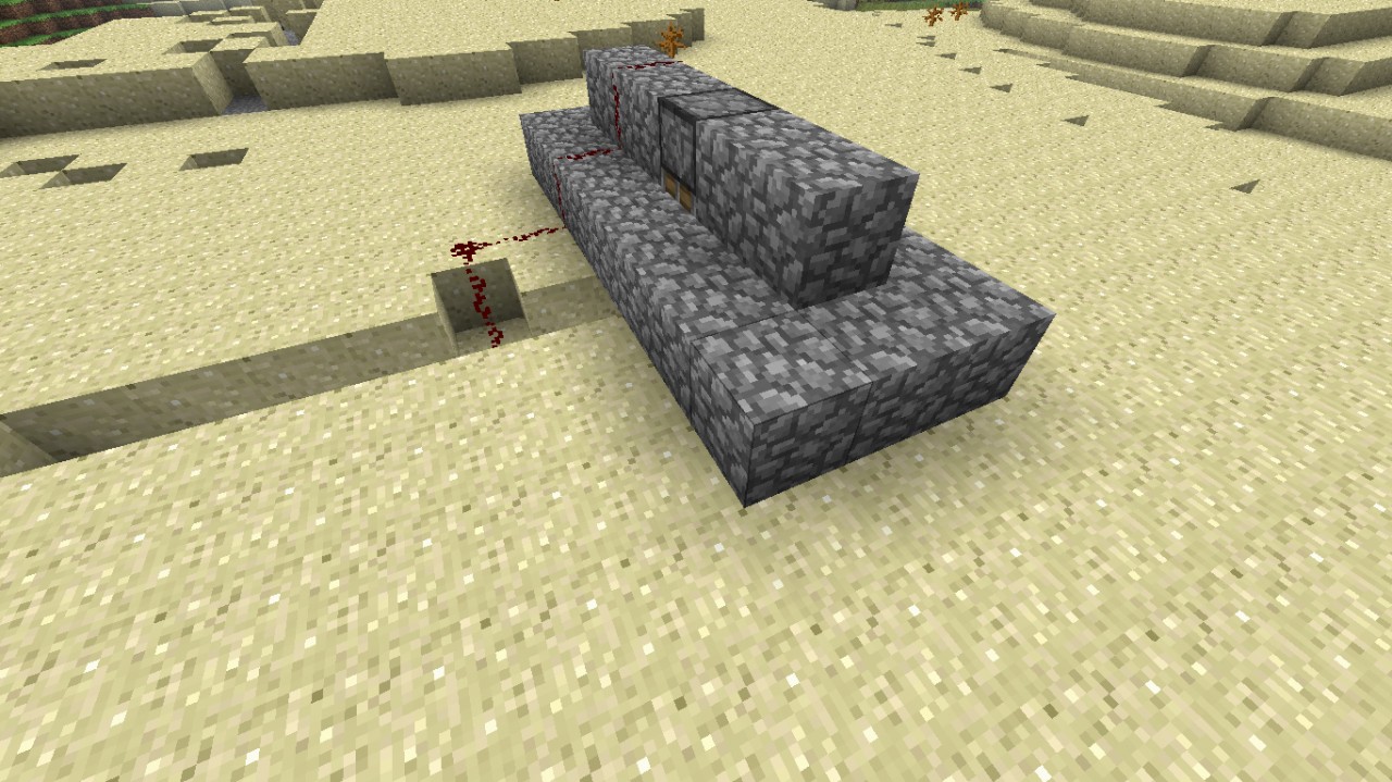 piston powered cobblestone generator Minecraft Map