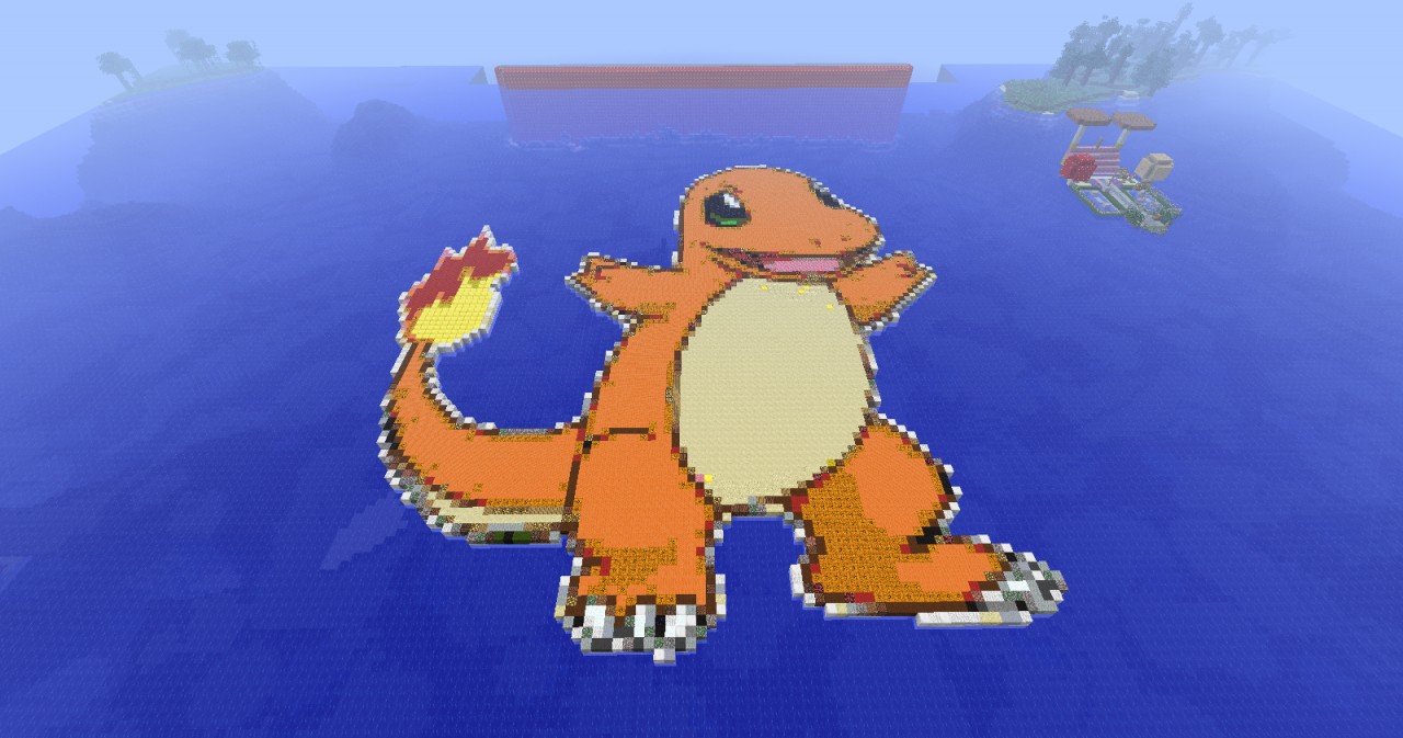 Charmander Minecraft Map