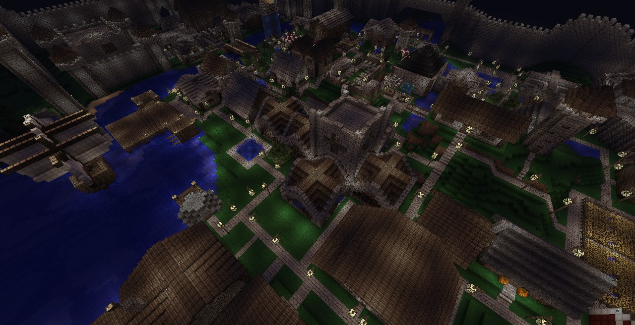 Medieval City Minecraft Map
