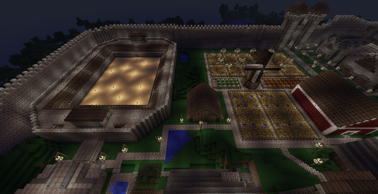 Medieval City Minecraft Map