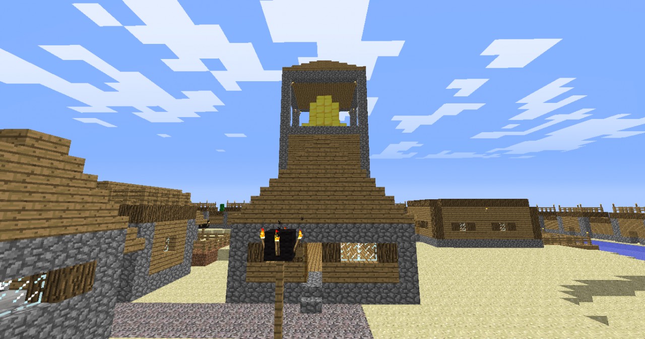 updated npc village Minecraft Map