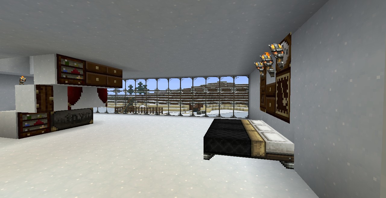 Snow Fortress Minecraft Map