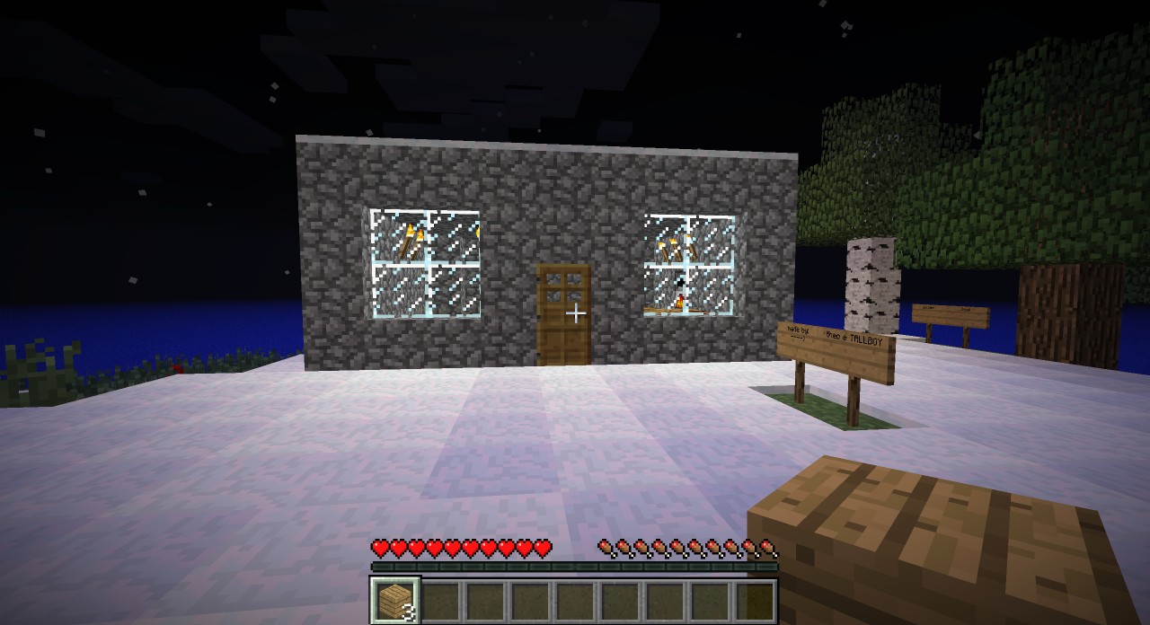 survival island with super creeper spawner Minecraft Map