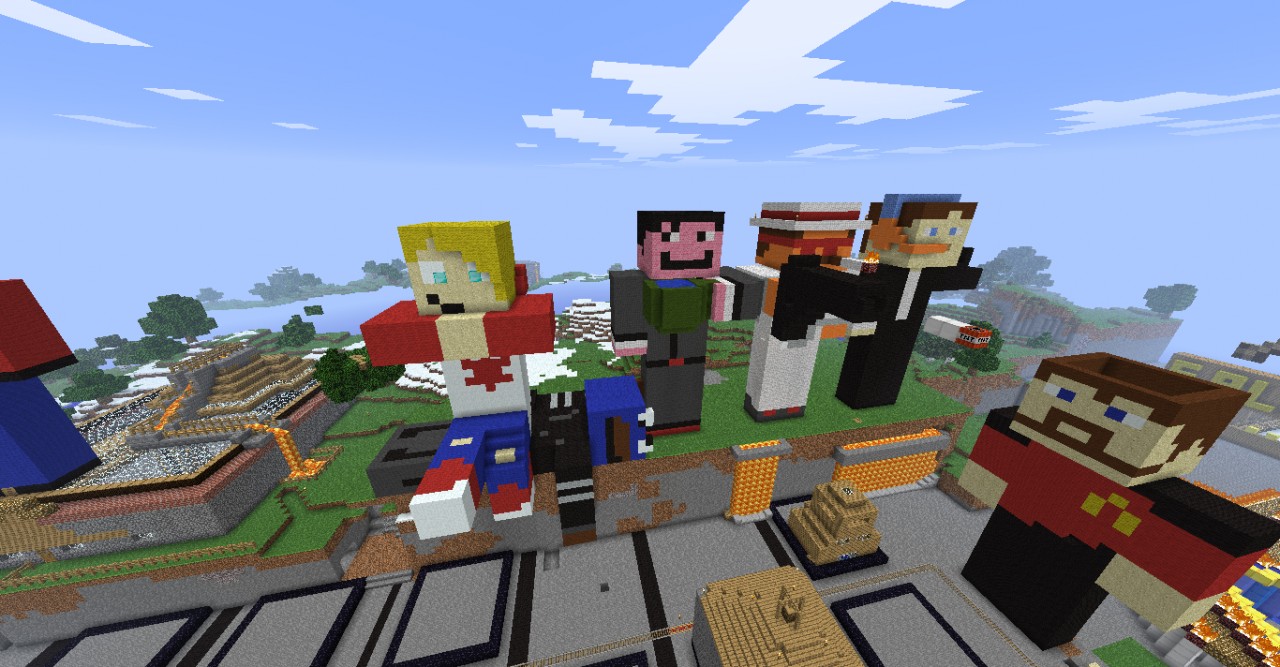 The Haven Server Statues Minecraft Map